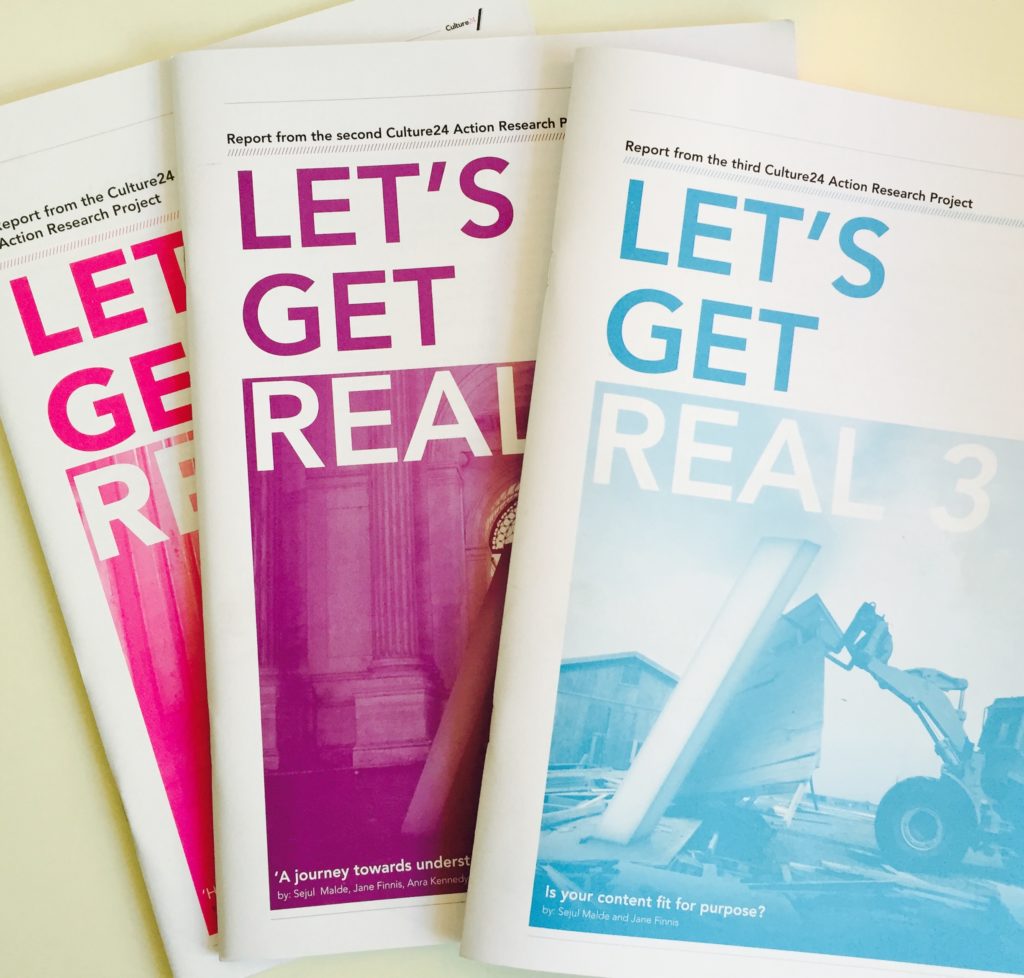 Let's Get Real reports - Culture24